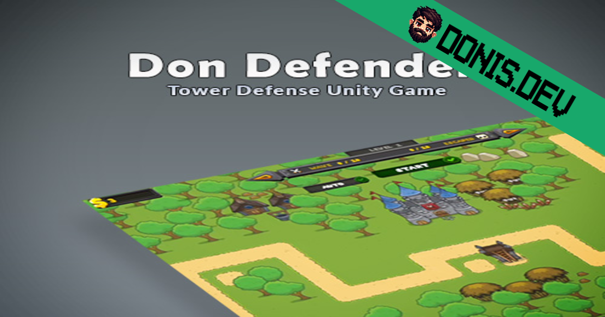 Don Defender Unity Game | Donis.dev